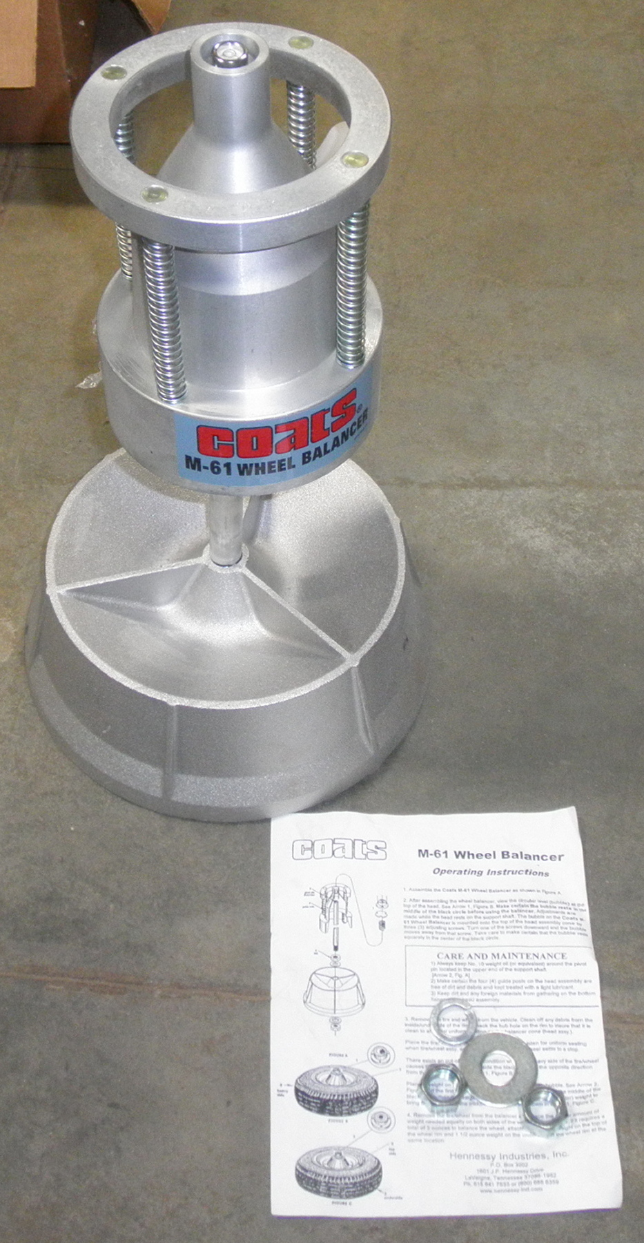 Coats M-61 Wheel Balancer NOS Bubble Balancer 4910-00-441-9119 112980 ⋆ ...