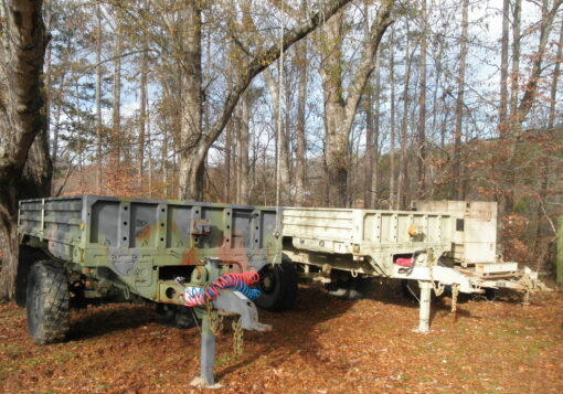 M1082 Cargo Trailer 5-Ton Flatbed, Sides, Tailgate LMTV 2330-01-449 ...