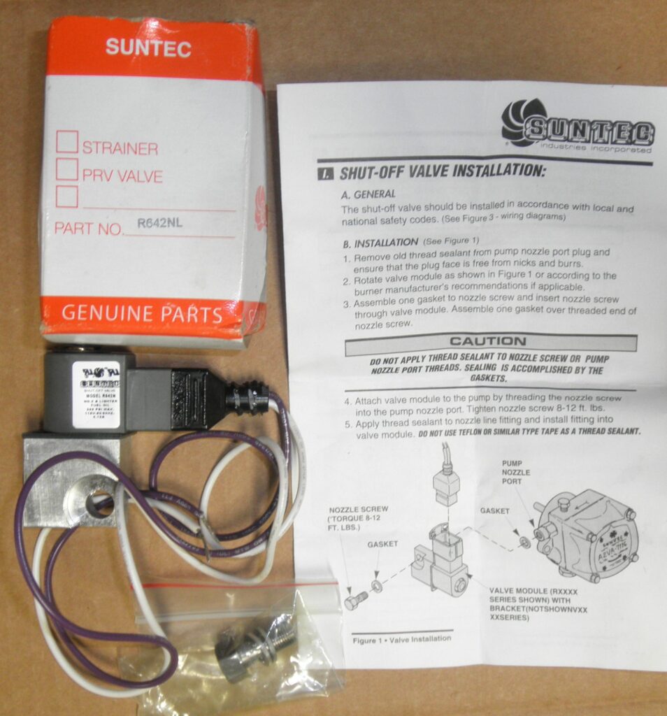 R642NL SUNTEC Solenoid Valve NIB NEW 120v Shut Off Valve ⋆ DP Equipment LLC