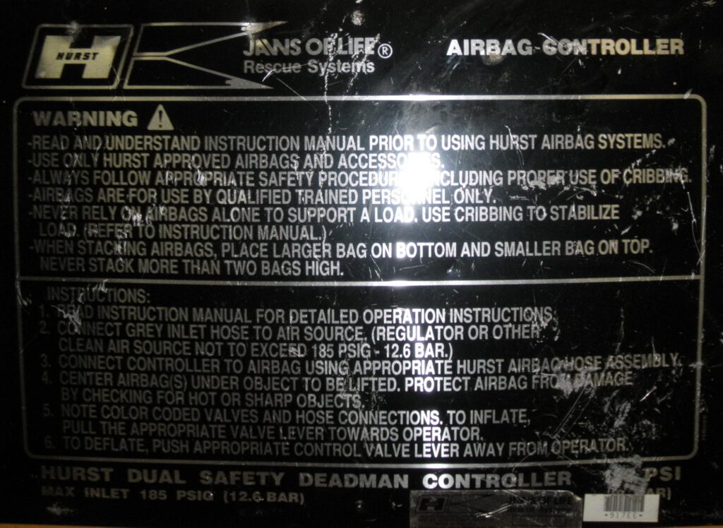 Hurst Airbag Command Console 409R002 Dual Safety Deadman Controller ...