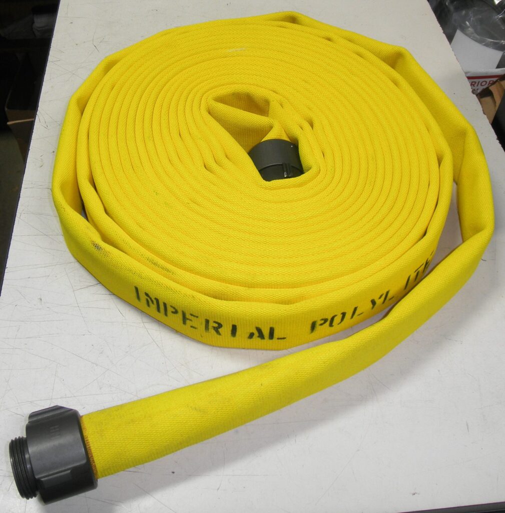 70D8 Imperial Polylite Fire Hose 1-1/2" x 50' 400PSI NFPA 1962 Double ...