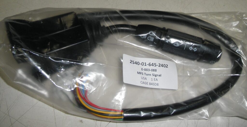 2540-01-645-2402 Multifunction Turn Signal Switch FMTVA1P2 4123264 ...