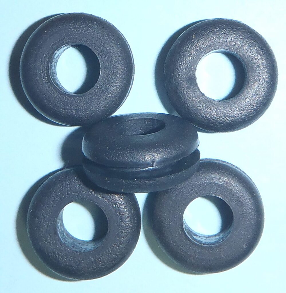3/4" Rubber Grommet Wire Firewall Bulkhead Bushing Qty 5 Mil Spec ...