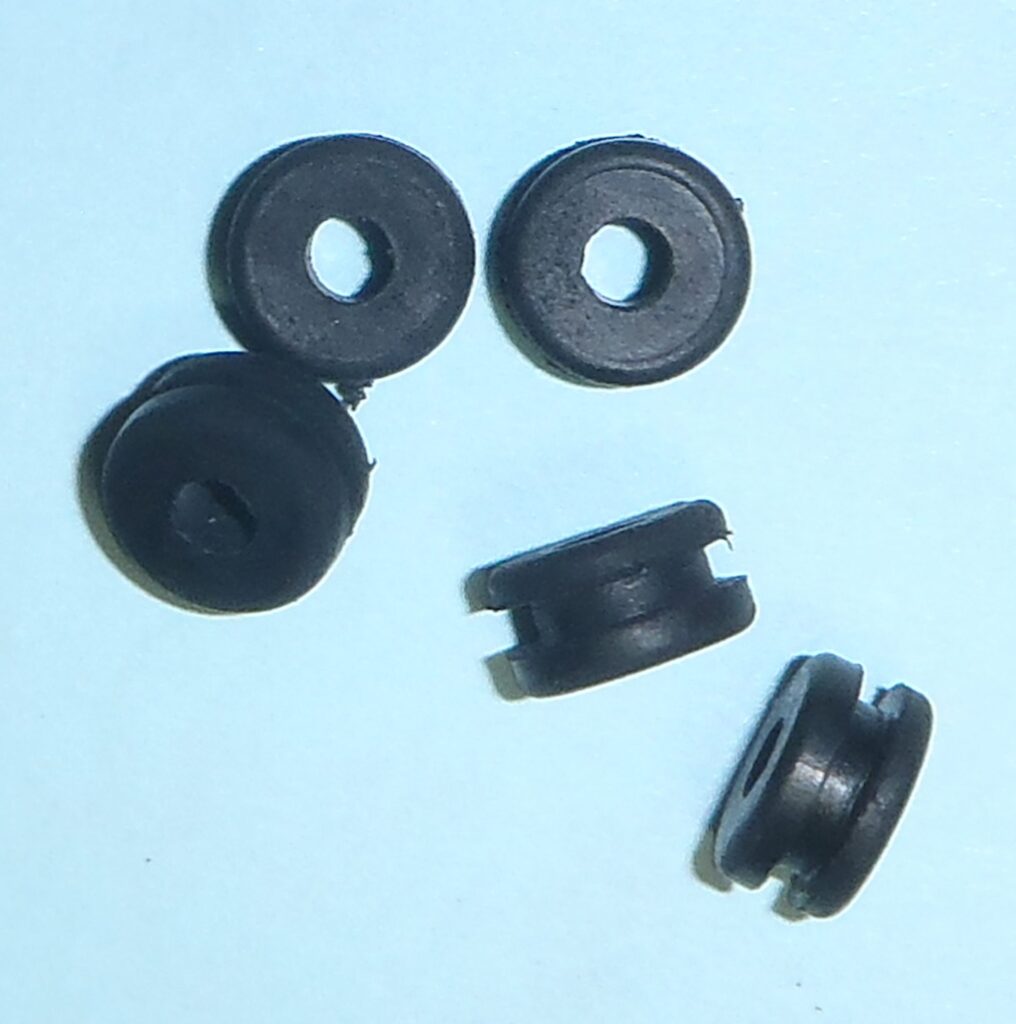 1/8" Rubber Grommet Wire Firewall Bulkhead Bushing Qty 5 Mil Spec ...