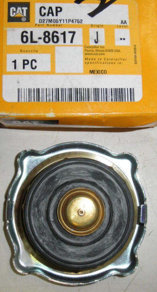 OEM Caterpillar Cap 6L8617 CAT 7# Pressure Radiator Filler Cap 6L-8617 ...