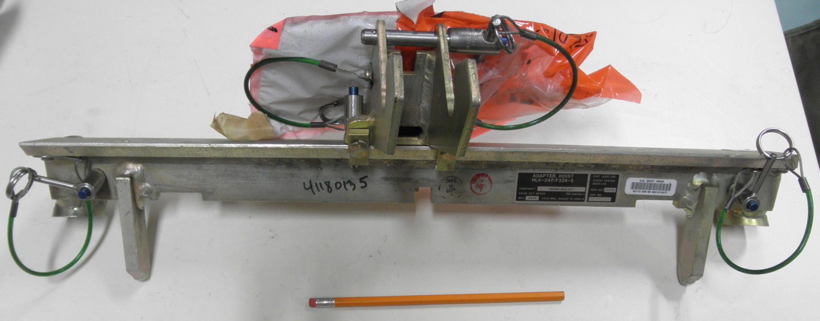 Hoist-Adapter-Aircraft-NSN-1730-00-126-7429-Leveler-Spreader-Bar ...