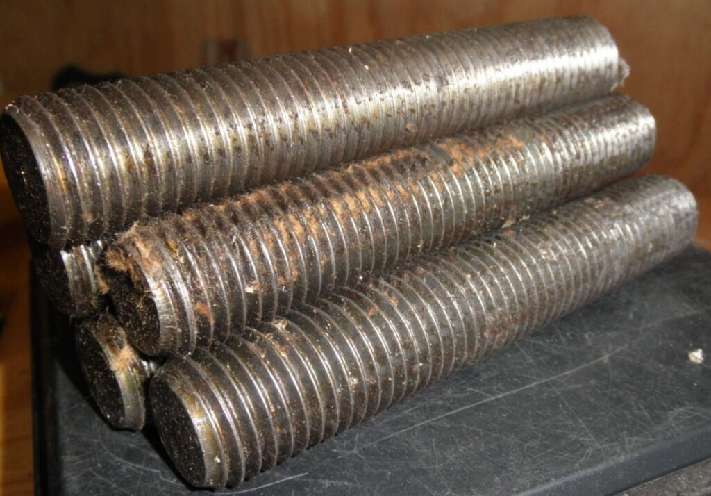 5307-00-637-6504 MS16187-133 Qty 5 Stud 1"-8 UNC x 6" ⋆ DP Equipment LLC