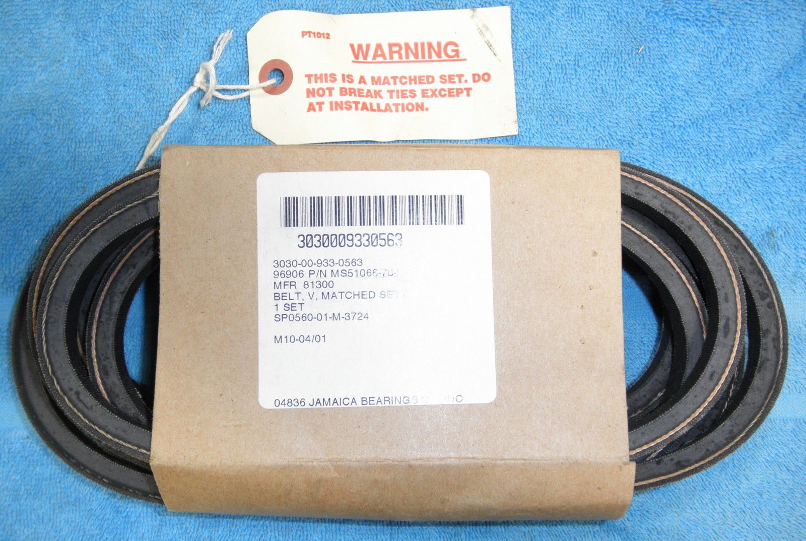 Dayco-17700-V-Belt-Matched-Set-Pair-SAE-12-x-70-Long-NSN-3030-00-933 ...