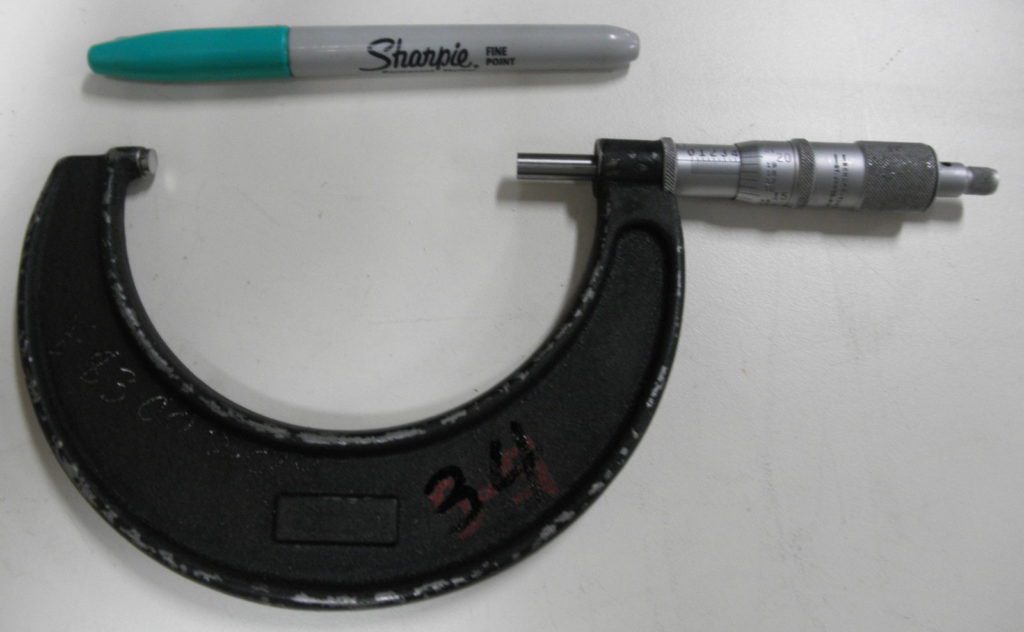 ScherrTumico-4-Inch-Outside-Caliper-Micrometer-Vintage-Military ...