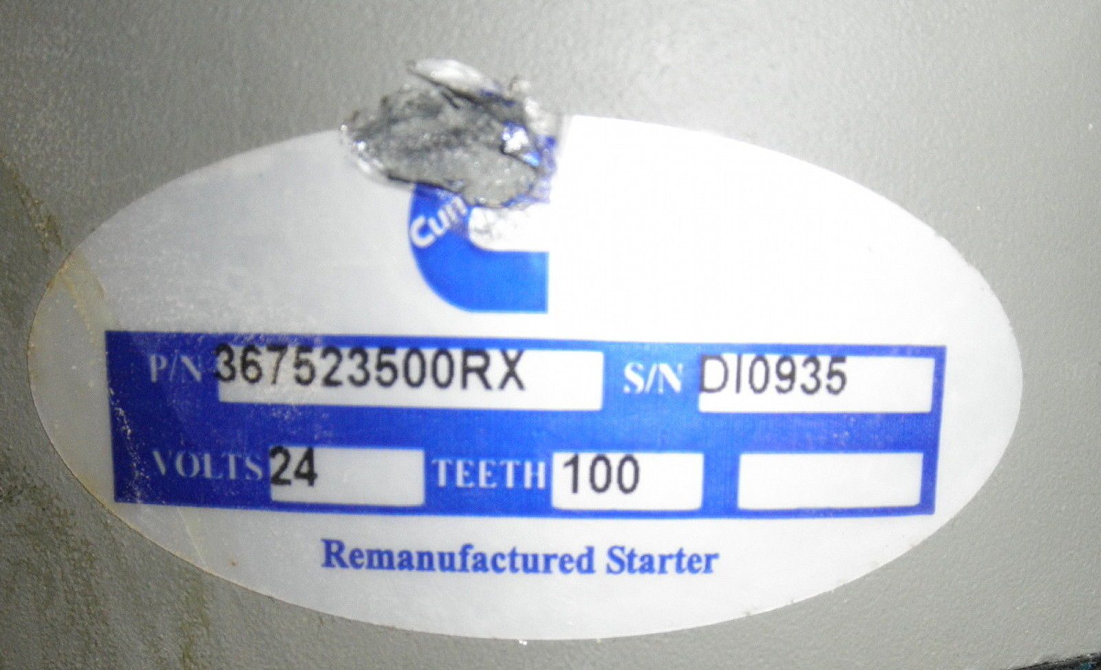 Cummins-24V-Alternator-367523500RX-Fits-RTCH-Kalmar-RT240-12J1339 ...