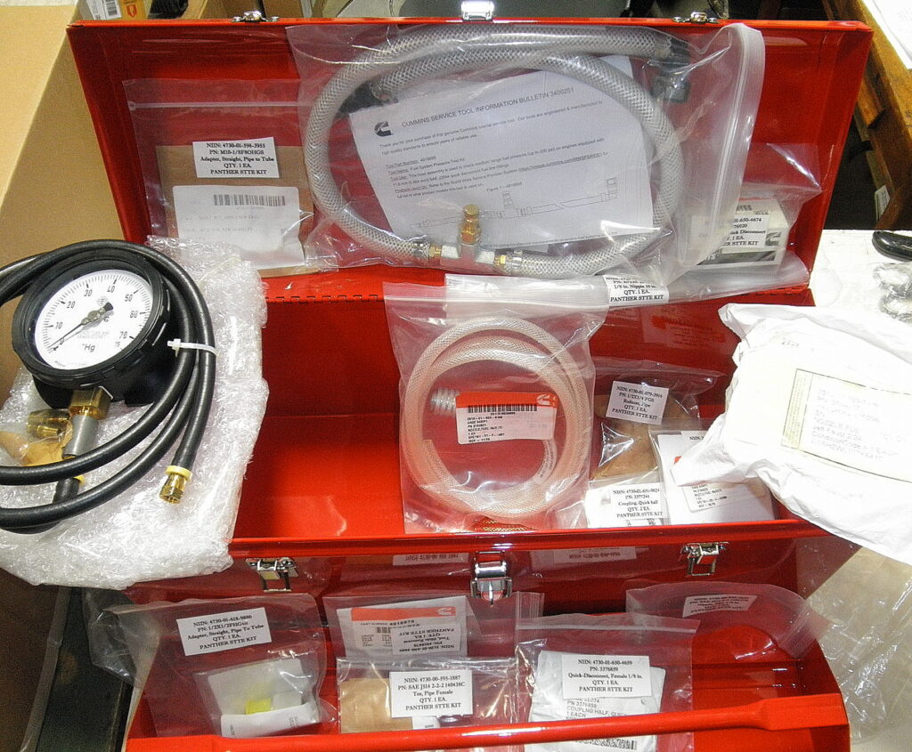 Cummins Fuel System Test Tool Kit ST-1273 5573247 4918895 3164617 ⋆ DP ...