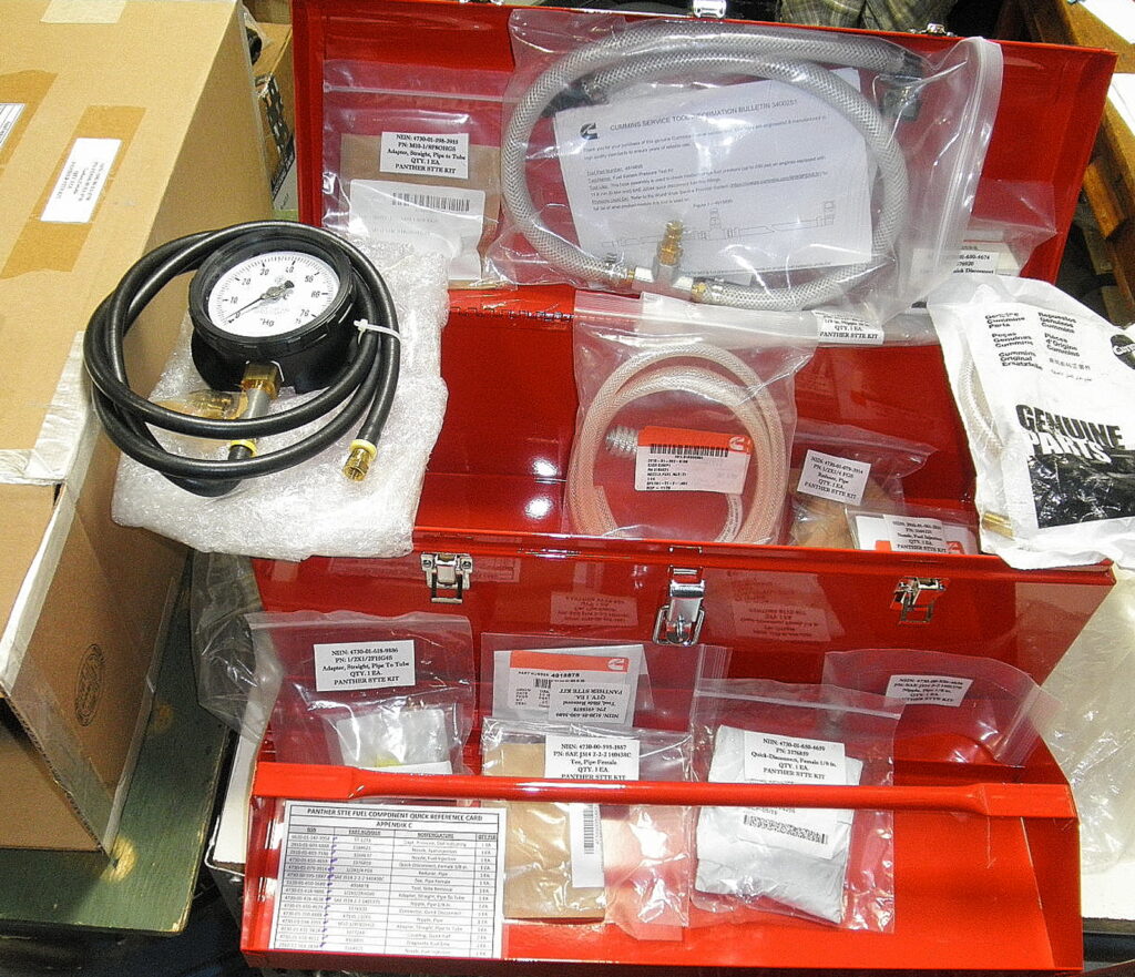 Cummins Fuel System Test Tool Kit ST-1273 5573247 4918895 3164617 ⋆ DP ...