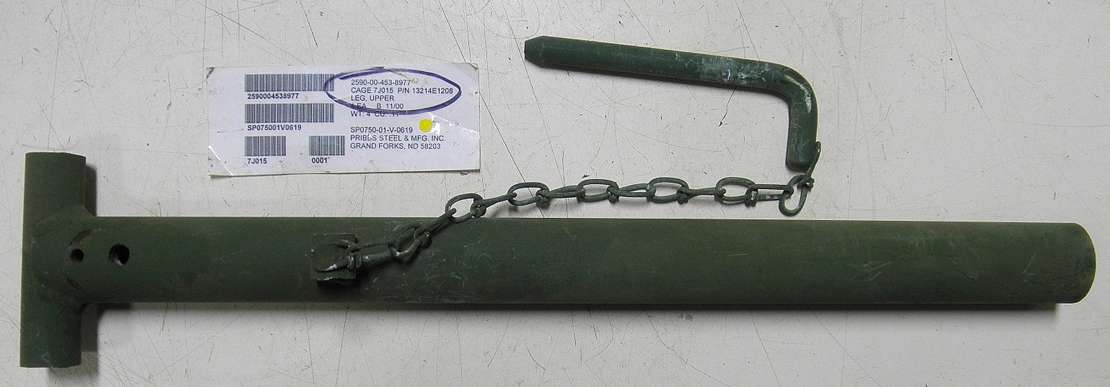 2590-00-453-8977 13214E1208-1 Leg, Upper AMMPS ⋆ DP Equipment LLC