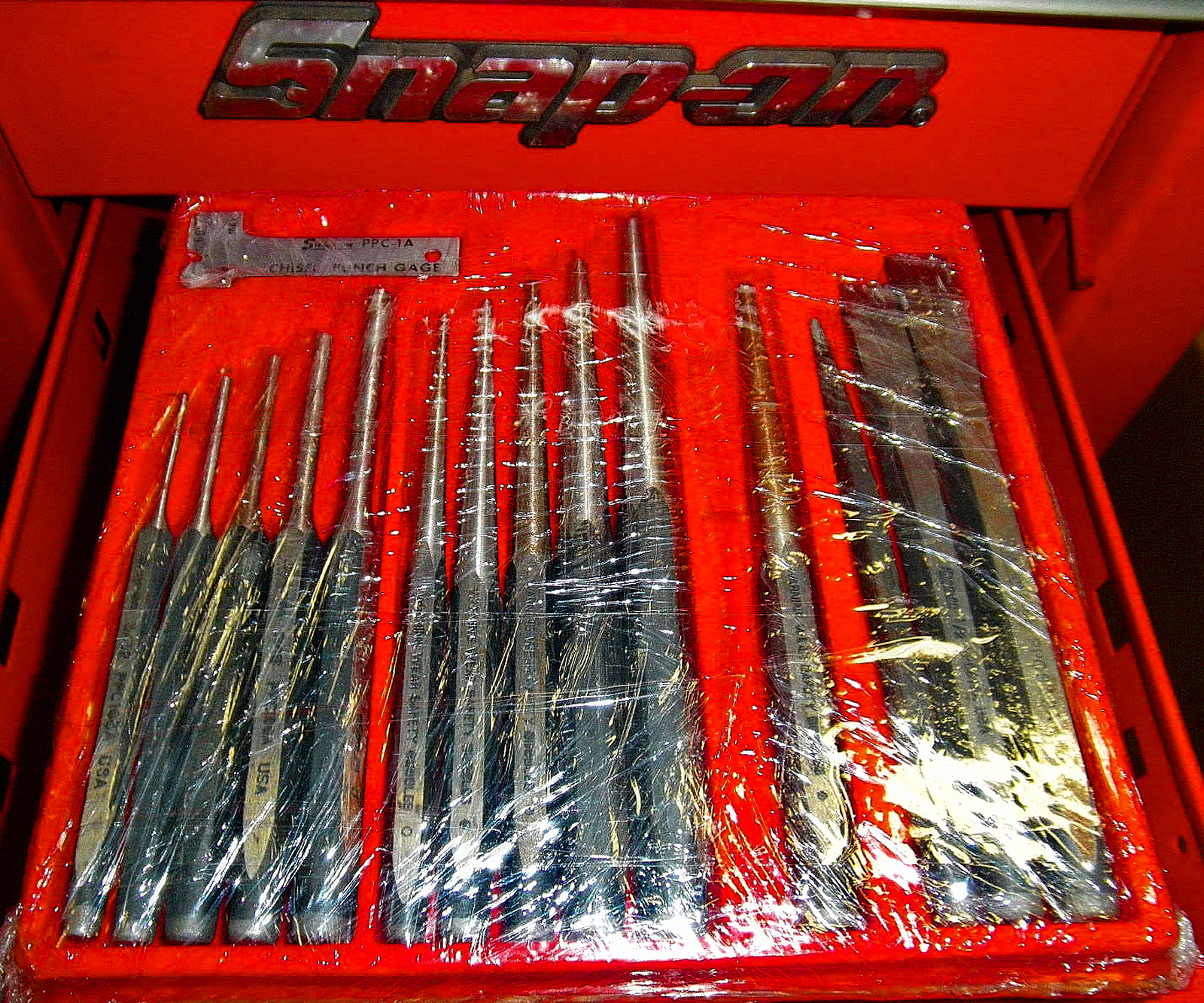 Snap-on PPC 15 Pc Punch Chisel Set 5180-01-437-2003 PPC715A ⋆ DP Equipment LLC
