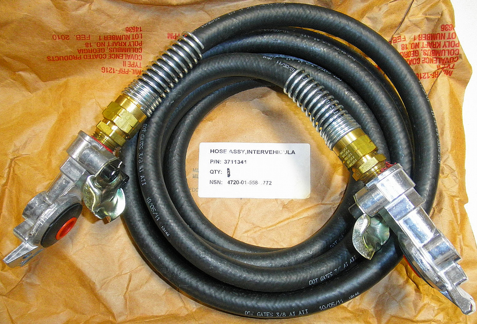 4720-01-558-4772 3711341 Hose Assembly Nonmetallic ⋆ DP Equipment LLC