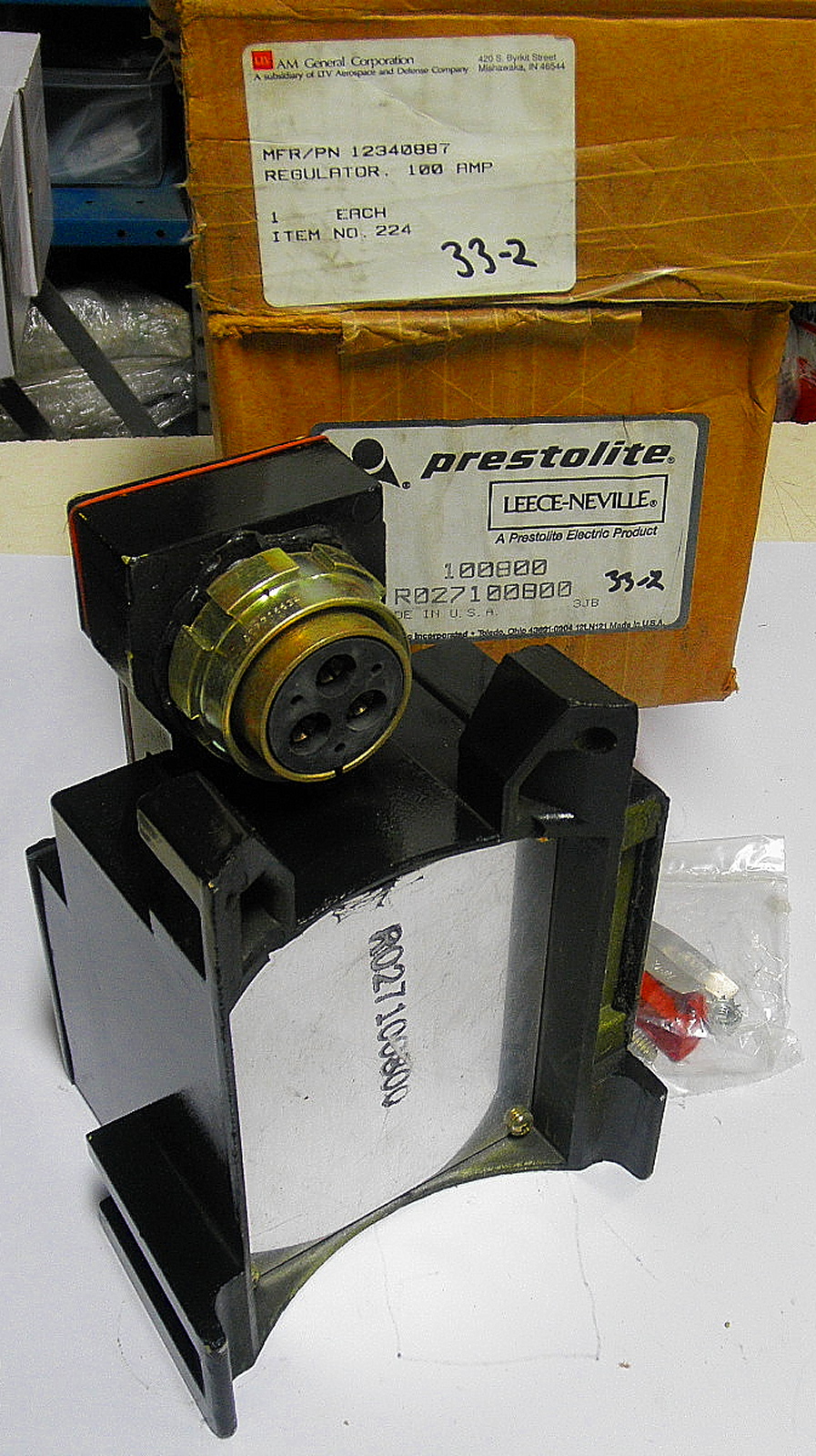 2920-01-199-2391 R027100800 Regulator, Engine Generator ⋆ DP Equipment LLC