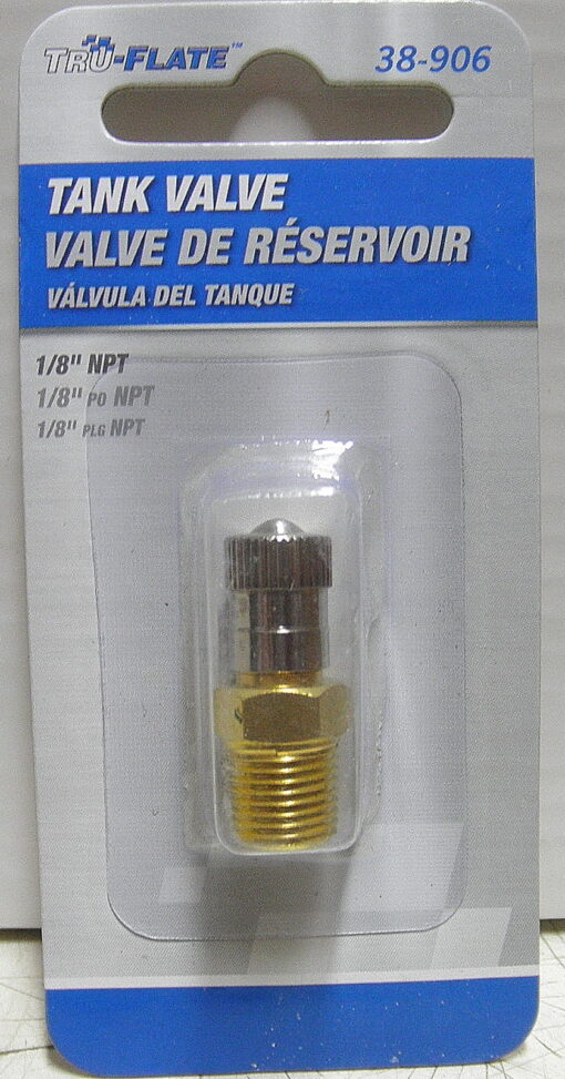 1/8" NPT Tank Valve Plews Tru-Flate® 38-906 2540-00-474-9753 6197530 ⋆ ...