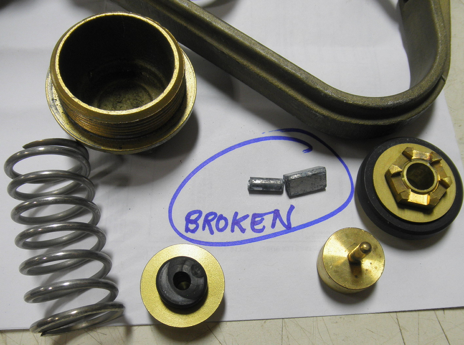 4930-01-318-6091 311AG-0045 ***READ*** PARTS ONLY Nozzle, Fuel and Oil ...
