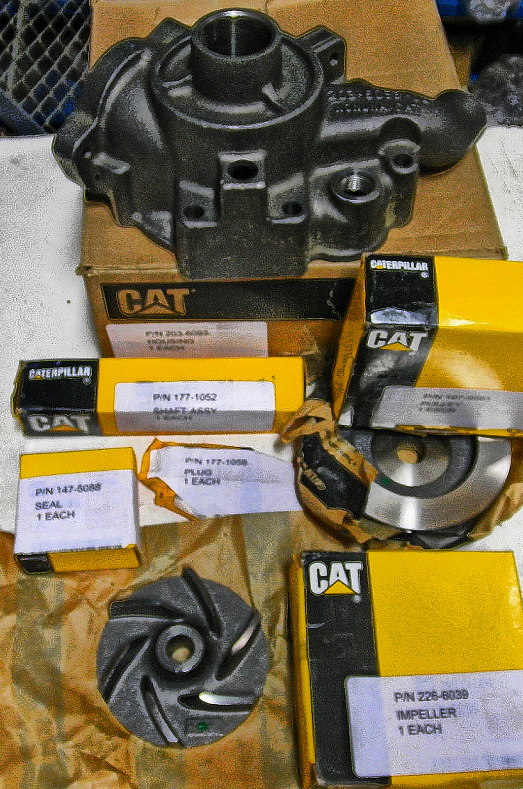 227-4299 2930-01-521-5763 2930-01-507-1419 CAT Pump GP-Water 352-2109 ...